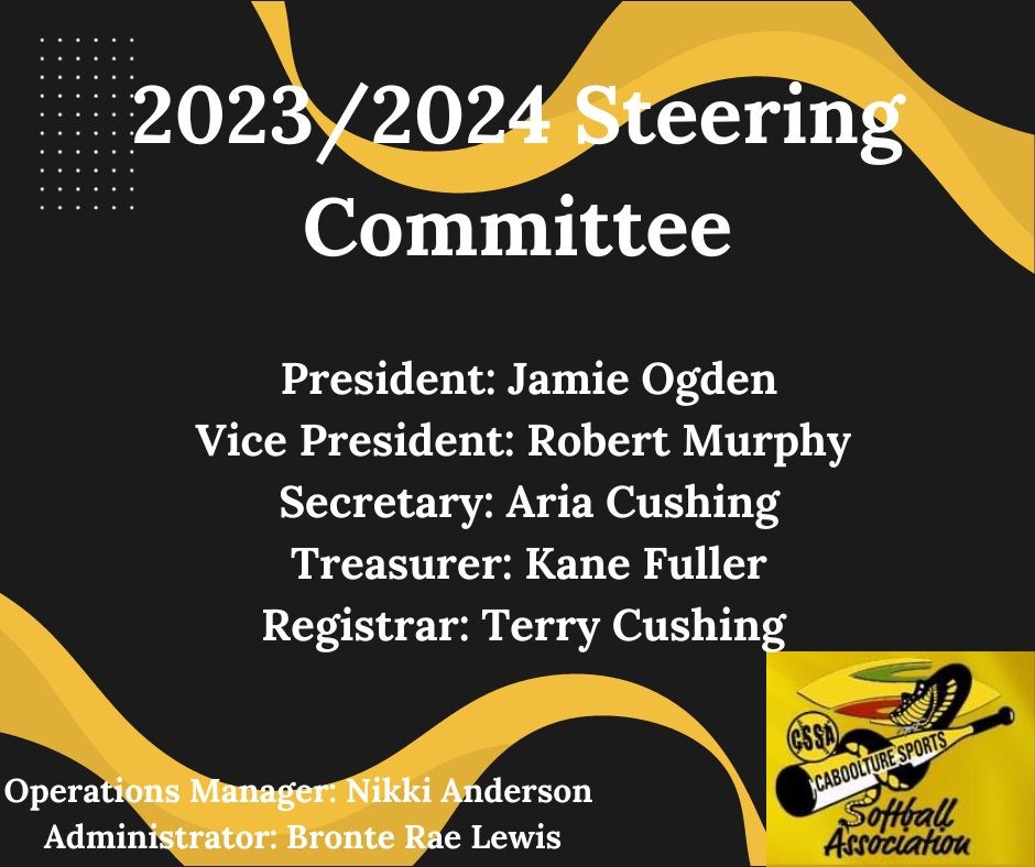 Our Executive – Caboolture Sports Softball Association